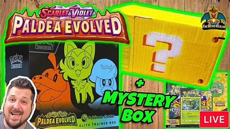 Paldea Evolved Exclusive Pc Etb Mystery Box One News Page Video