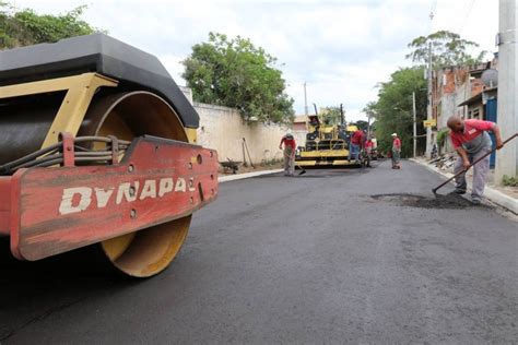 Rua Distrito Federal no Rio Comprido recebe obras de asfalto e drenagem Diário de Jacareí