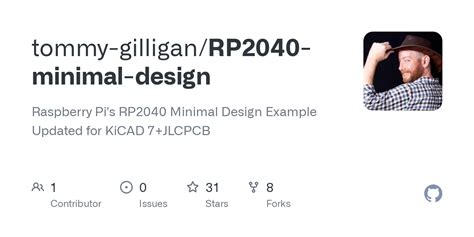 github tommy gilligan rp2040 minimal design raspberry pi s rp2040