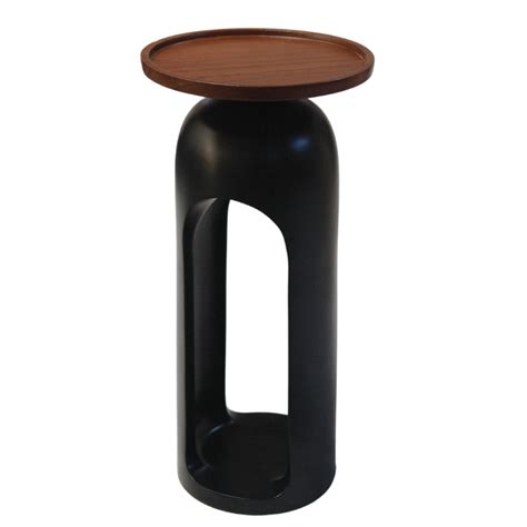 Vanta Reclaimed Teak Side Table Sleek Bedside Table The Living