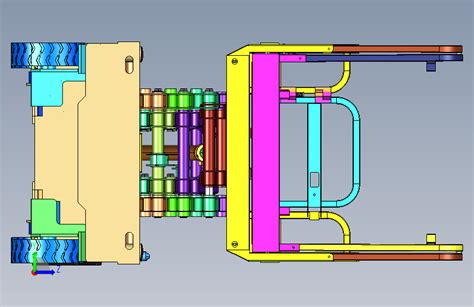 移动式电动高空作业平台剪叉式登高举升车 Step 模型图纸下载 懒石网