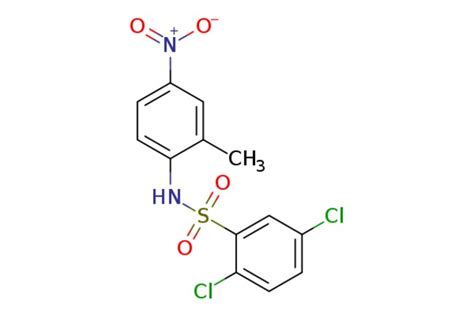 EMolecules N 2 Methyl 4 Nitrophenyl 2 5 Dichlorobenzenesulfonamide