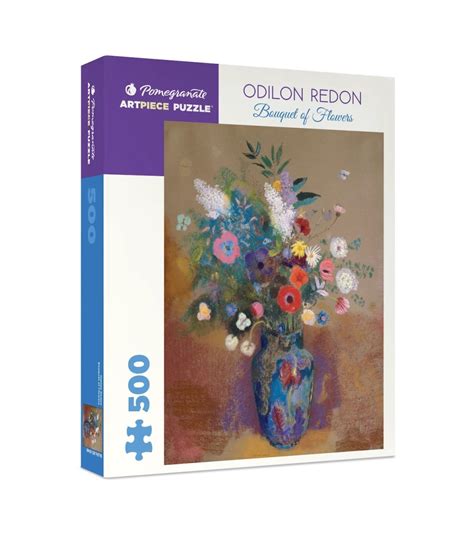 Puzzle Bouquet De Fleurs Odilon Redon KITATORI Suisse
