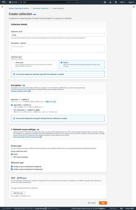 Amazon Opensearch Serverlessプレビュー にpythonスクリプトからデータ投入をしてみました クラウド