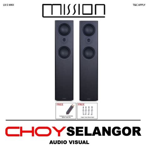 Mission LX 5 MKII Floorstanding Speaker Lazada