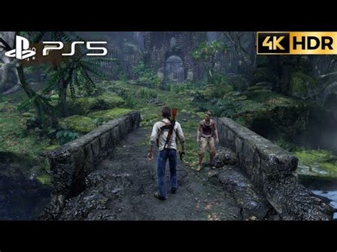 Uncharted 1 Drake S Fortune Remastered PS5 4K HDR Gameplay Chapter