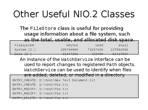 Lesson Java File I O NIO