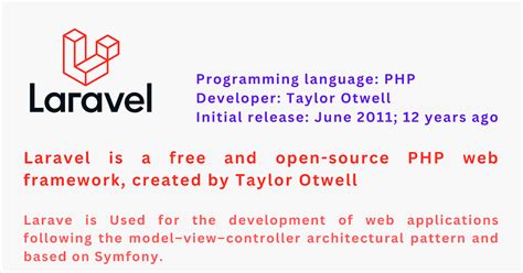 What Is Laravel A Popular Php Framework Library