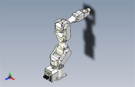爱普生六轴机械手step模型图纸下载 懒石网