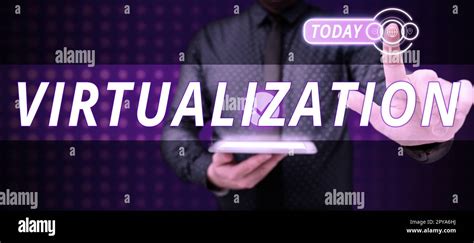 Conceptual Display Virtualization Concept Meaning Application Of