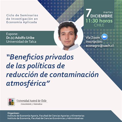 Realizaran Charla Sobre Beneficios Privados De Las Políticas De