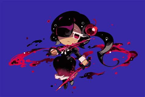 cherry cola cookie (cookie run and 1 more) drawn by revi_616 | Danbooru