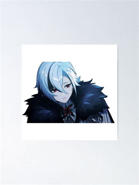 Genshin Impact Arlecchino Poster For Sale By Omagatoki Redbubble