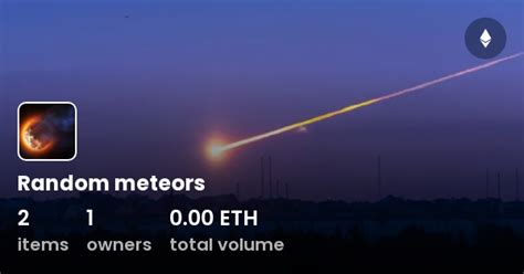 Random Meteors Collection Opensea