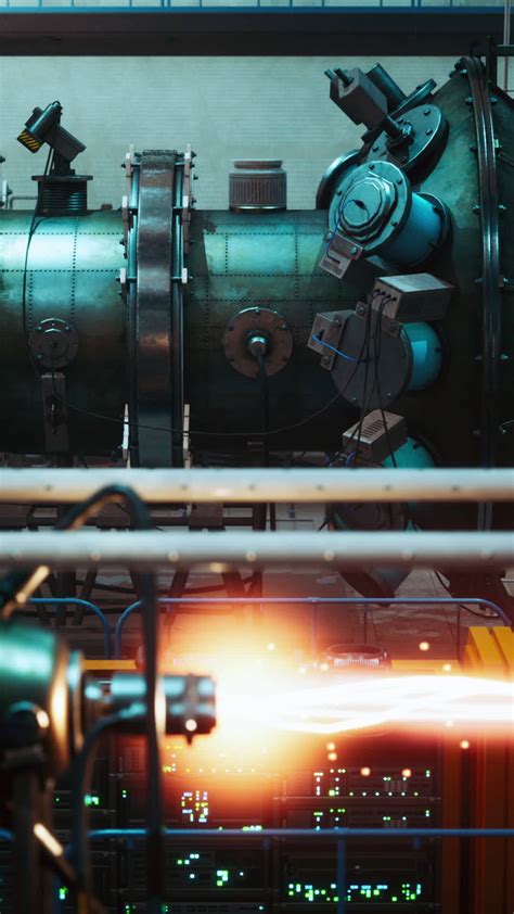 Conceptual High Tech Power Thermonuclear Or Nuclear Reactor 47132139