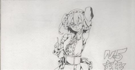 メカクシ団 メカクシ団no5モモ クリアファイルの模写絵 ひのっちぇのイラスト Pixiv