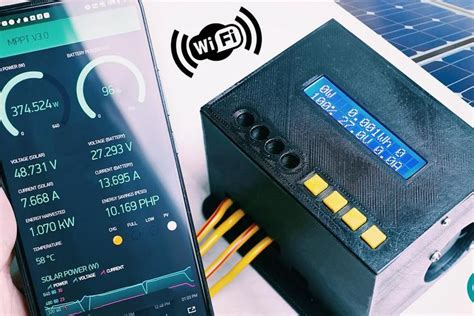 1kW Arduino MPPT Solar Charge Controller ESP32 WiFi Arduino