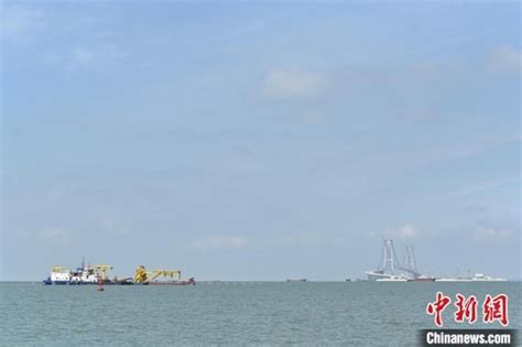 “深中”海底“牵手”：历时5年，深中通道海底隧道合龙爱国主义中国青年网