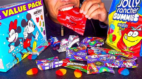 Asmr Eating Candy No Talking Mukbang Jerry Food Treats Party Airheads