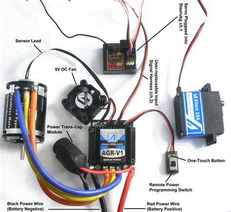 Rc Motor And Esc Wiring