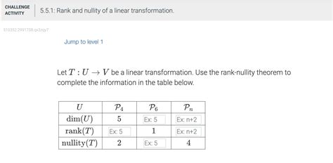 solved let t u→v be a linear transformation use the