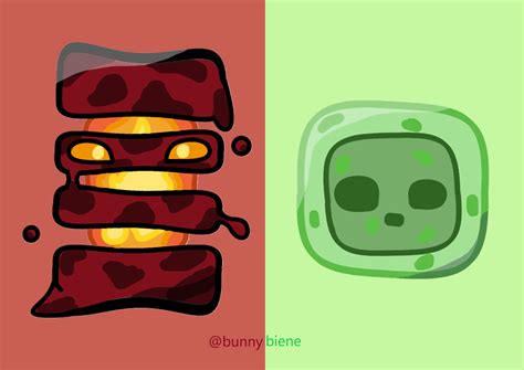 Drew The Slimes💚 Rminecraft2