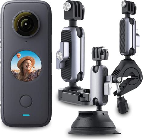 Insta360 Helmet Mount Bundle For One R One X One Action Camera