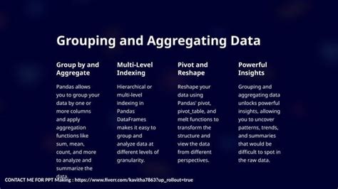 complete introduction to pandas python pptx