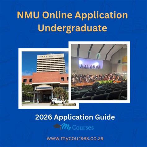 Nmu Online Application 2026 Undergraduate My Courses