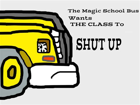 Magic School Bus Wants The Class To Shut Up Hd By Cherryapple48 On