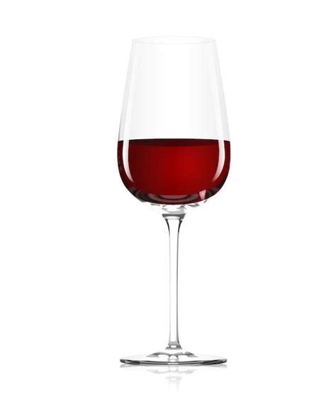 Premium Vector Wine Glass Label Design Isolated
