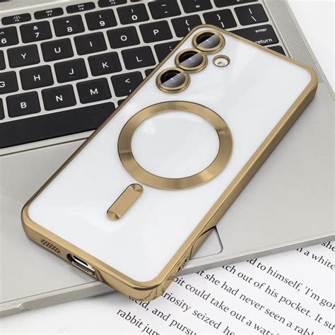 Capa Transparente Revestida Magnética Para Samsung Galaxy A A A A A A