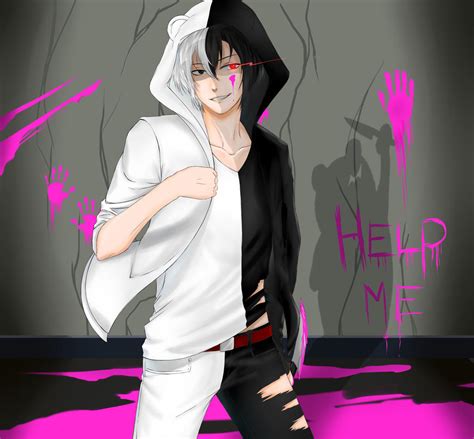 Danganropa Monokuma Human Version By Arlyandarts On Deviantart