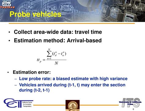 Ppt Adaptive Kalman Filter Based Freeway Travel Time Estimation