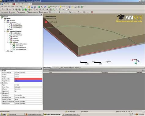 Troubleshooting Temperature Results In ANSYS Workbench 11 Mesh Simulation Physics Forums