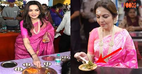 سونے کا پانی پینے والی نیتا امبانی کون سی چاٹ کھانے پہنچ گئیں؟ دیکھیں