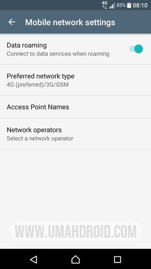 Penyebab Dan Mengatasi Sinyal R Pada HP Sony Xperia Docomo Umahdroid