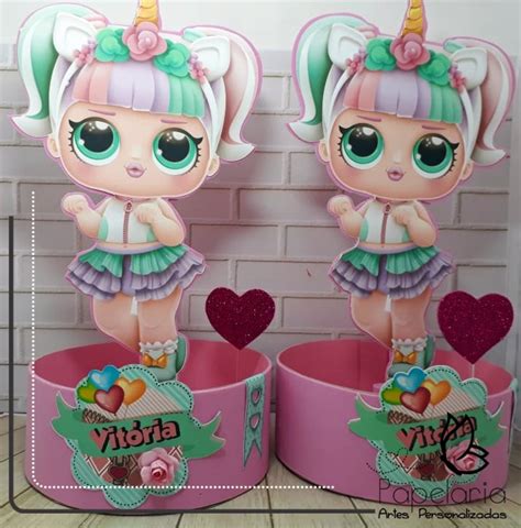 Enfeites De Mesa Lol Surprise Elo7 Produtos Especiais