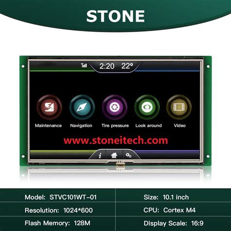 Stone Tft Lcd Module With Drive And Touch Panel Artofit