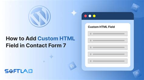 How To Add Custom Html Field In Contact Form 7 Add Markup