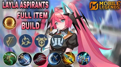 LAYLA BEST BUILD AND EMBLEM SET 2025 | LAYLA ONE SHOT BUILD | LAYLA ...