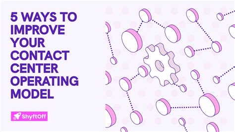 5 Ways To Improve Your Contact Center Operating Model
