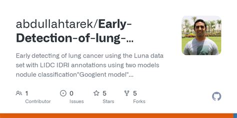 Github Abdullahtarek Early Detection Of Lung Cancer Using Machine Learning Early Detecting Of