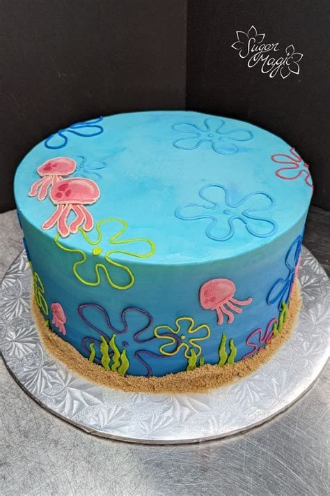 Spongebob Patrick And Squidward Birthday Cake Topper Etsy Artofit