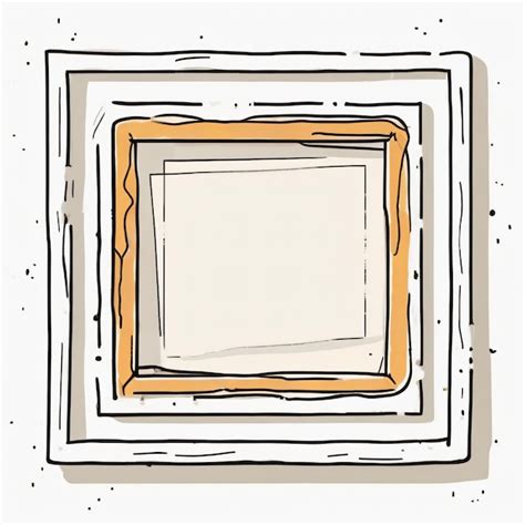 Premium Photo Minimalist Abstract Square Frame