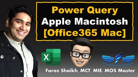 Refresh Your Excel Power Query For Mac Apple Office365 Phase 1 Youtube