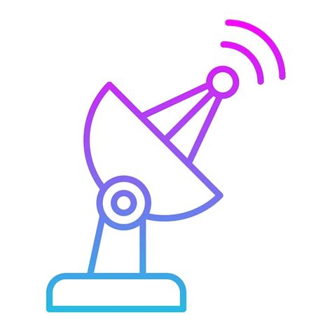 Premium Vector Satellite Dish Icon