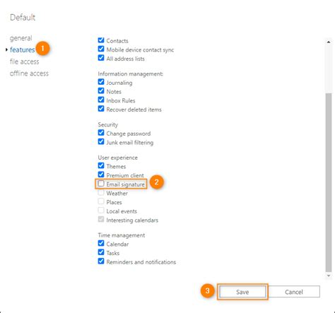 Disable Native Signatures In Outlook On The Web Owa And The New