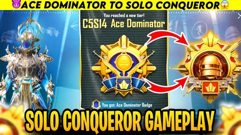 🇮🇳day 52 Ace Dominator To Solo Conqueror Bgmi Solo Conqueror