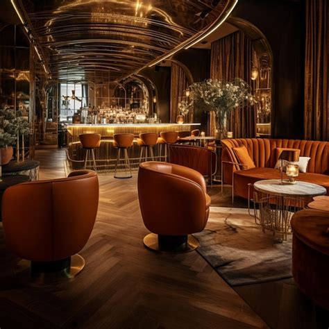 Premium AI Image There Is A Large Room With A Lot Of Chairs And
